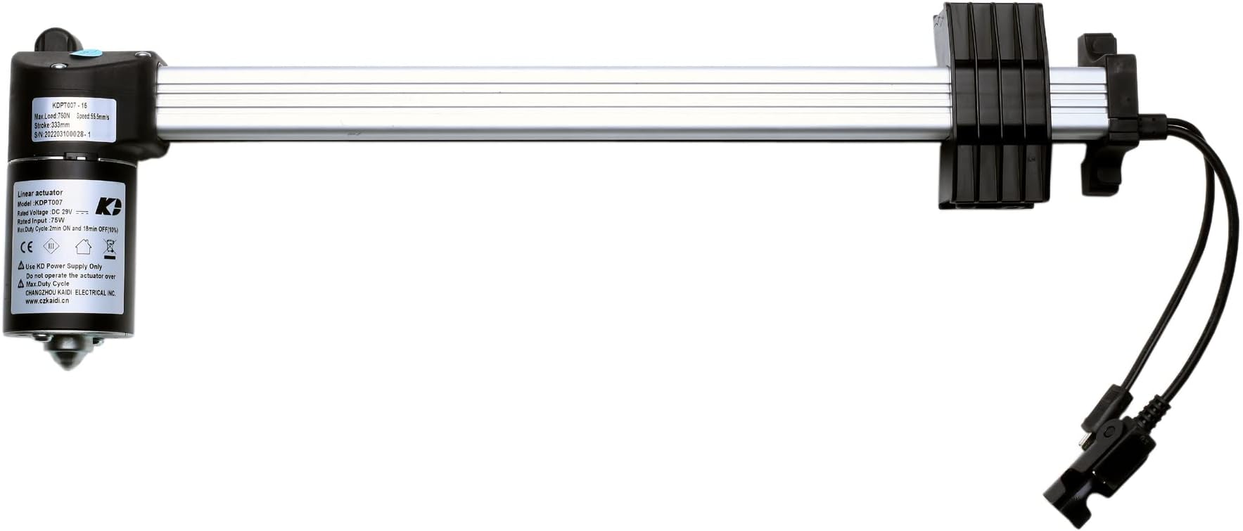 Amazon.com: Kaidi Linear Actuator Model KDPT007-334 Power Recliner Lift ...