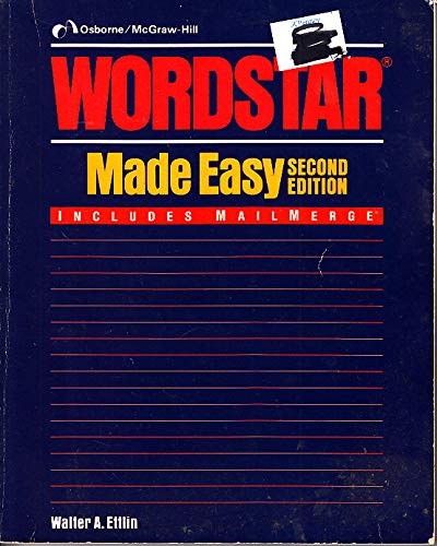 Wordstar Made Easy: Ettlin, Walter A.: 9780079310903: Amazon.com: Books