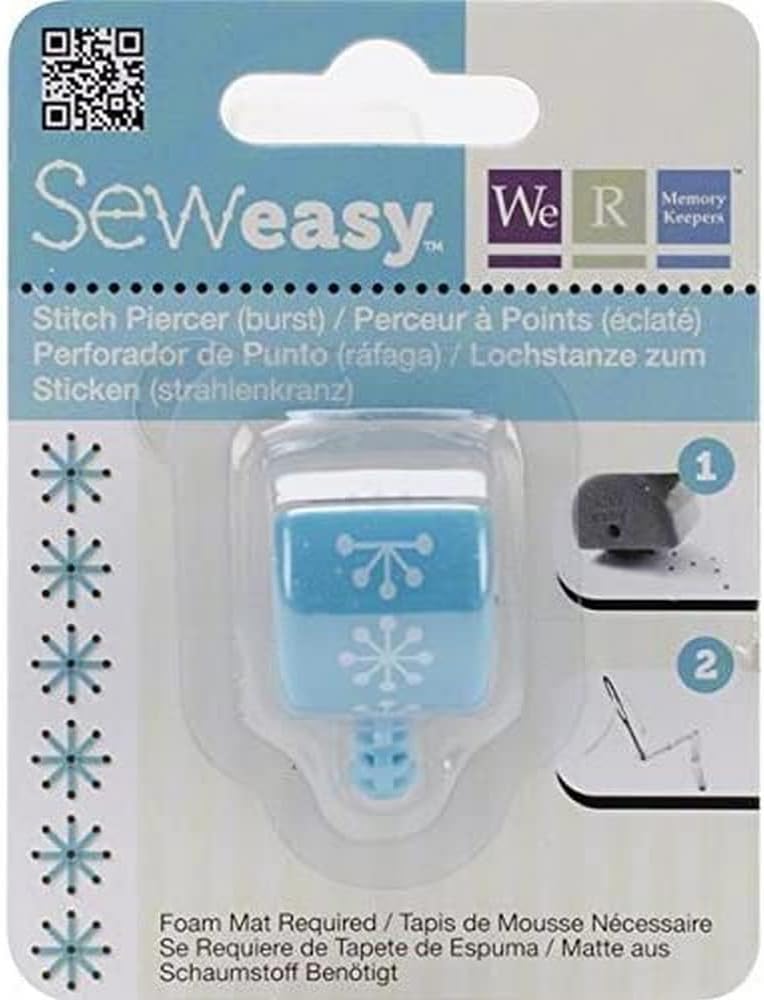 Amazon.com: We R Memory Keepers Burst Stitch Piercer for Paper Crafting