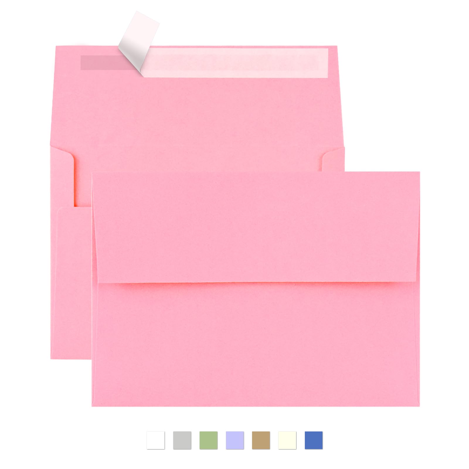 Amazon.com : 50 Pack A2 Envelopes for Invitations,4.37x5.75 Envelopes ...