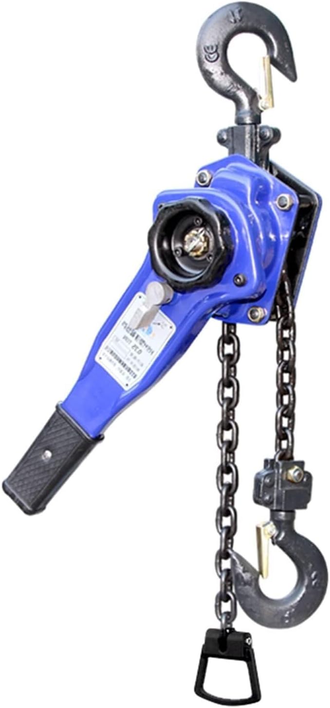 Amazon.com: ZIJINGM Ratchet Chain Hoist with Heavy Duty Hook, Manual ...
