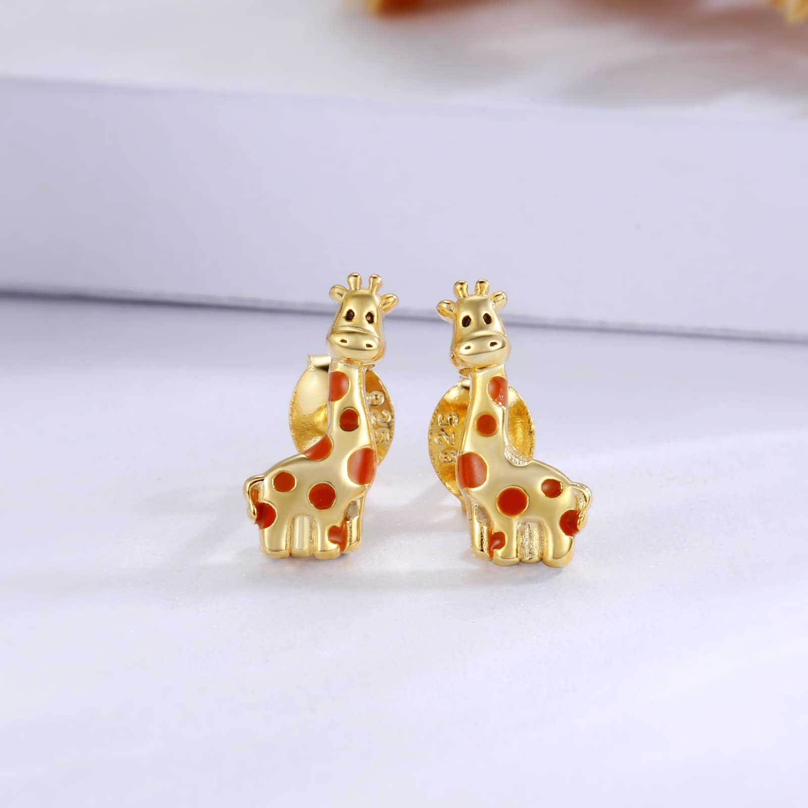 Snapklik.com : Hypoallergenic 925 Sterling Silver Animals Mushroom Stud ...