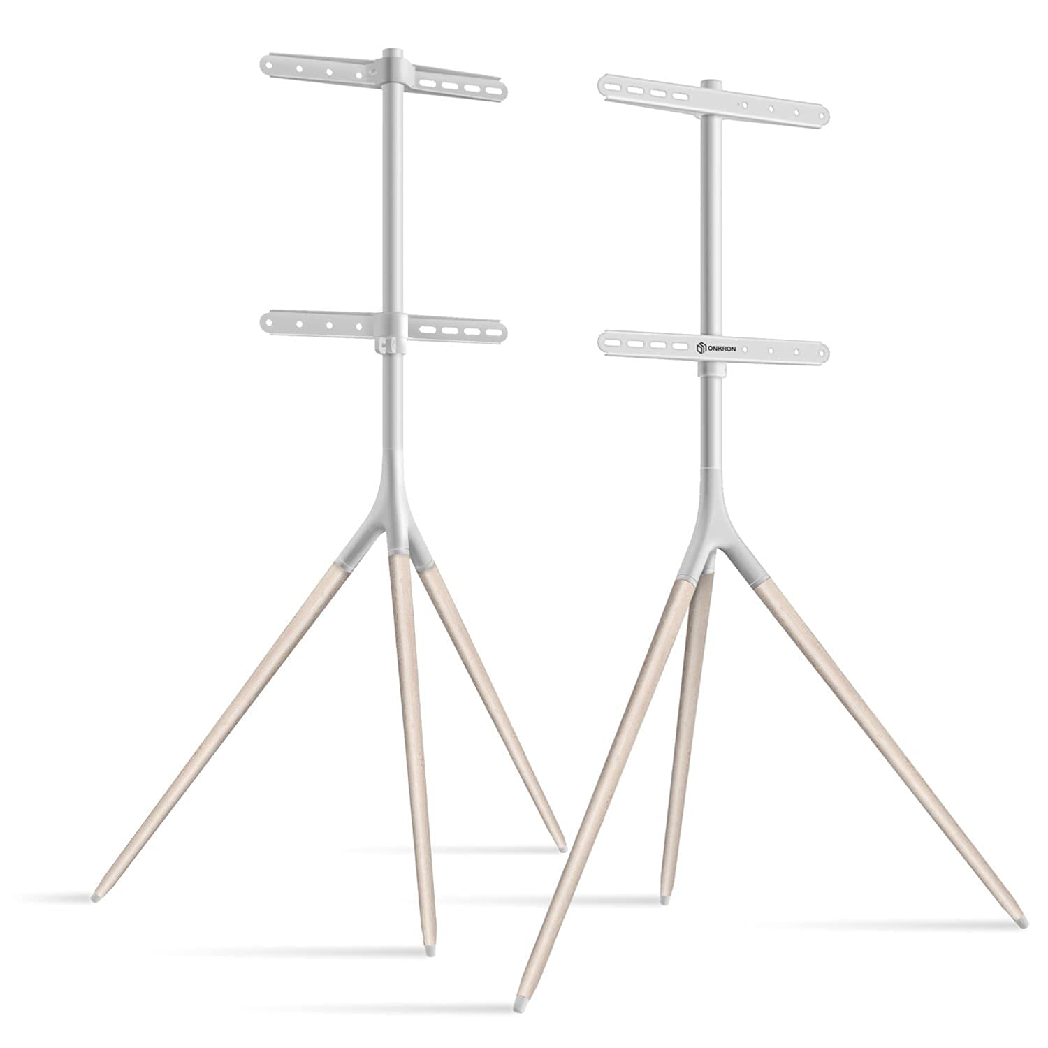 ONKRON Tripod Easel TV Stand for 32” – 65 Inch LED LCD OLED Screens up ...