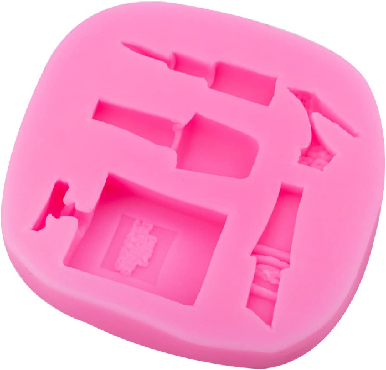 Fondant Molds 3 Pieces Of High Heels Fondant Mold Chocolate Mousse Mold ...