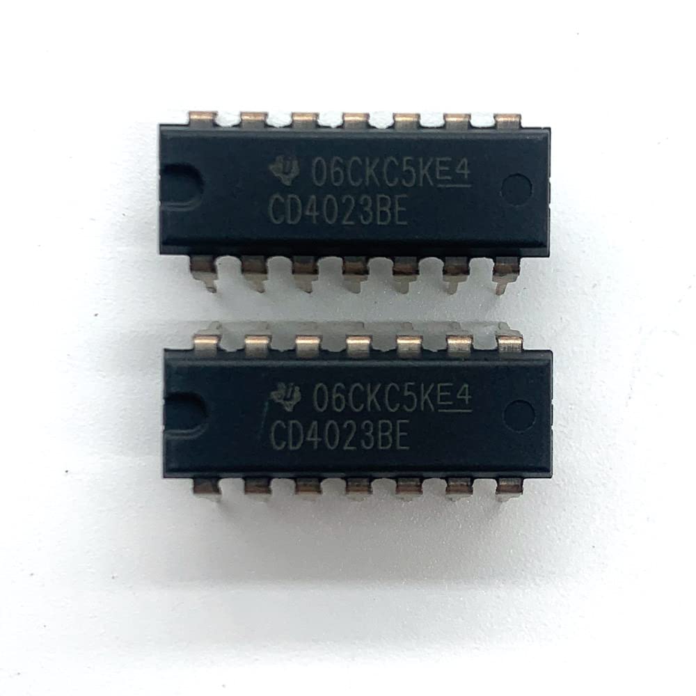 2PCS CD4023BE CD4023 TI DIP-14 Logic Chip IC: Amazon.com: Industrial ...