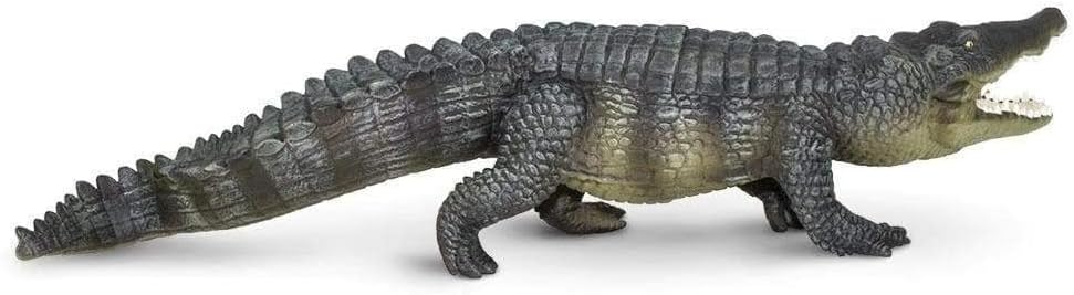 Amazon.com: Safari Ltd. - Incredible Creatures Collection - 12" x 2.5" Saltwater Crocodile ...
