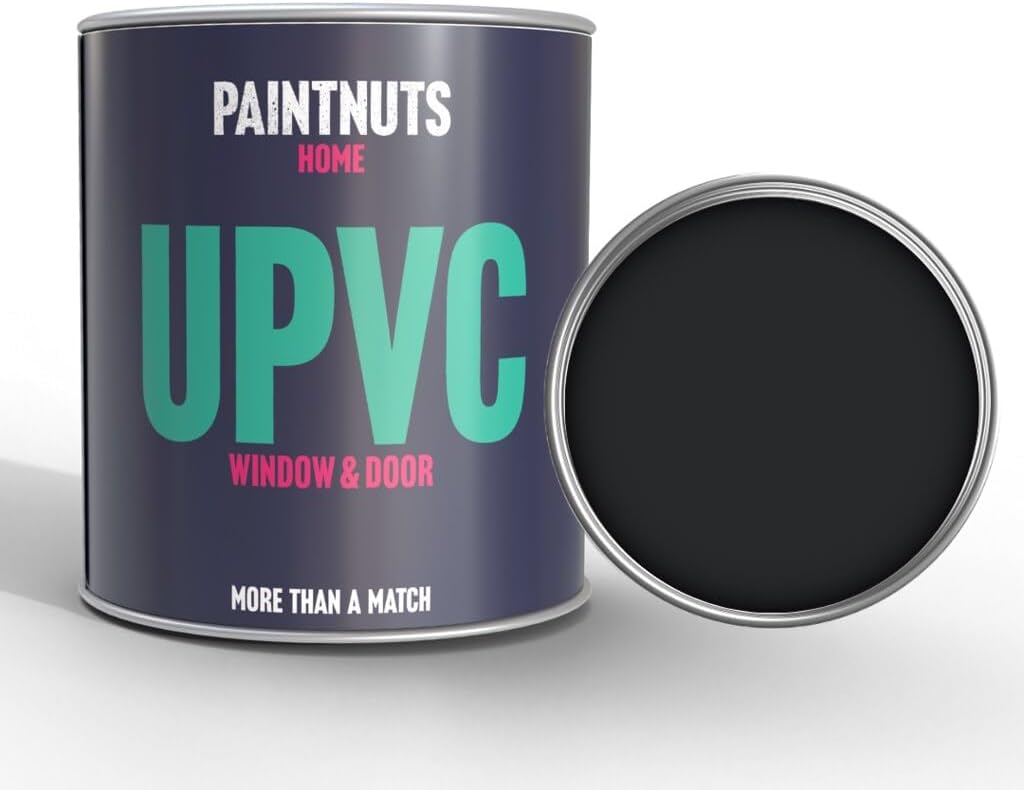 Paintnuts UPVC Window & Door Paint - RAL-9011 - GRAPHITE BLACK Matt ...