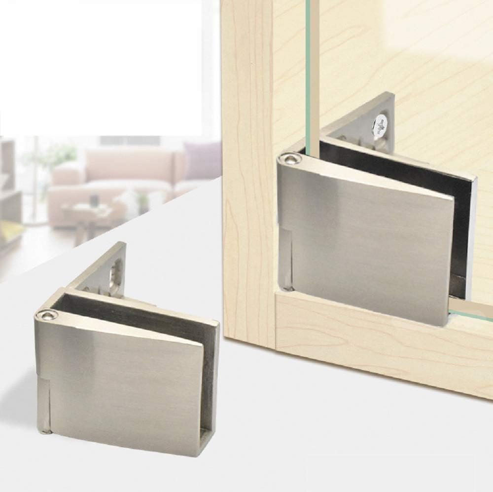 Alamic Glass Door Pivot Hinge for Free Swinging Glass Doors, 40x20x13mm ...