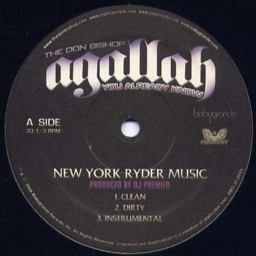Play NY Ryder Music (12") by Agallah on Amazon Music