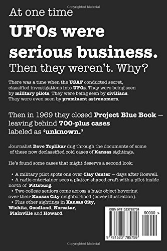 UFO Cold Cases: Kansas: Secret USAF Files 1947-1961 Declassified – UFO’s