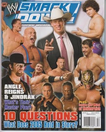 WWE Smackdown Magazine January 2005: unknown author: Amazon.com: Books