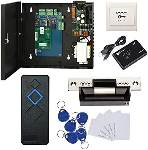 Single Door Complete TCP/IP Network Access Control Panel System Kits ...