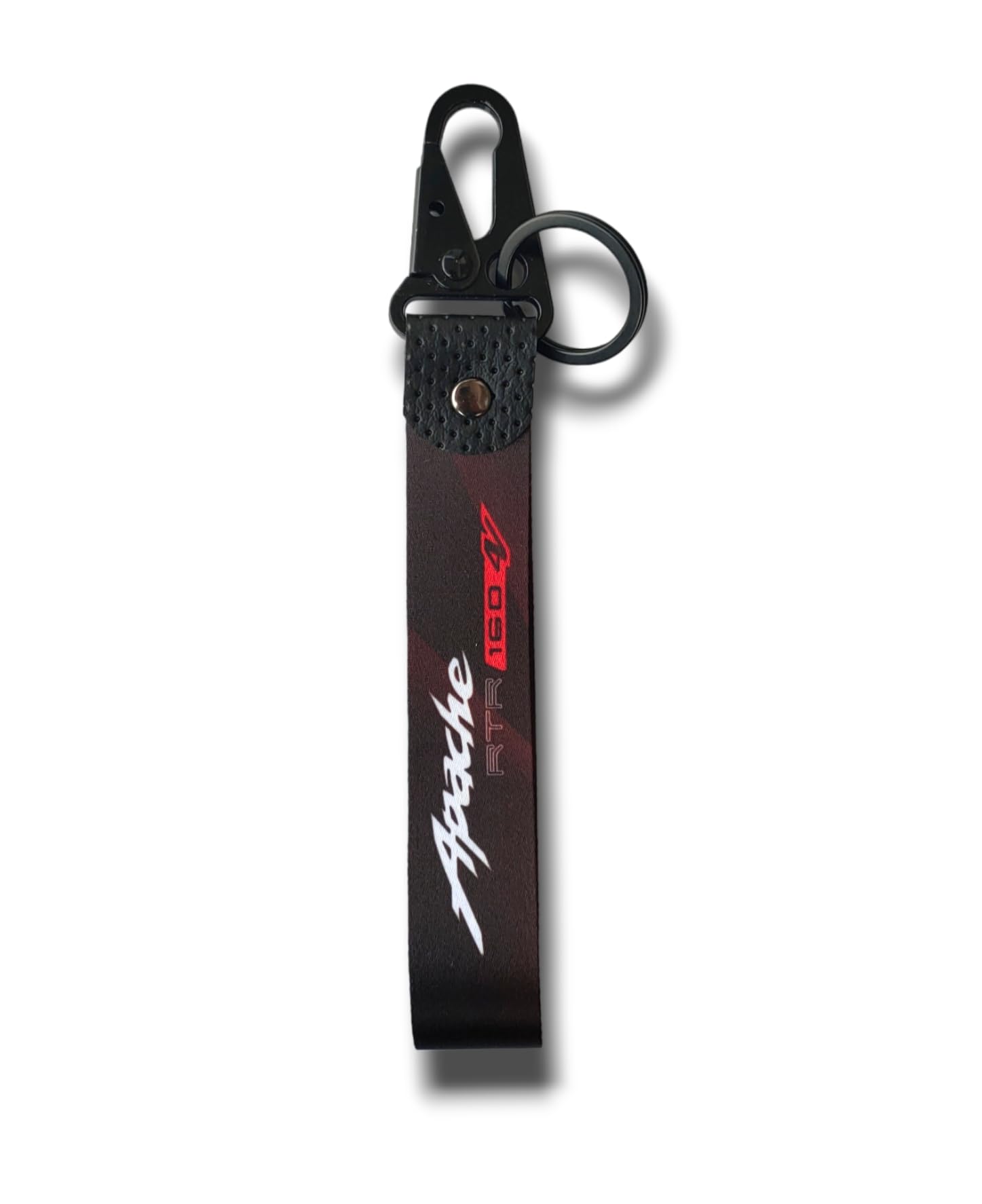 Apache RTR 160 4v Keychain 25mm Hook Type Bike Keychain Black Keychain ...