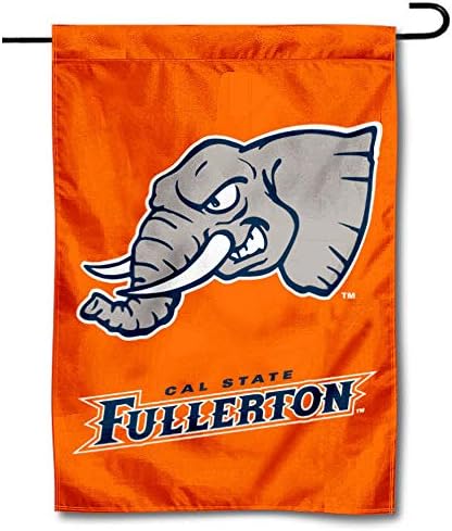 Amazon.com : Cal State Fullerton Titans Tuffy Mascot Orange Garden Flag ...