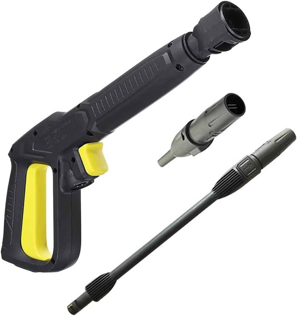 Aim Tools High Pressure Washer Quick Connect Trigger Gun with Wand Dirt ...