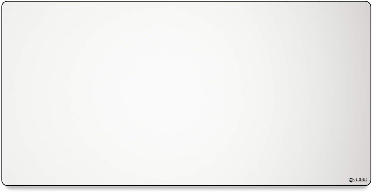 Amazon.com: Glorious Large Extended White Gaming Mouse Pad/Mat - Long ...