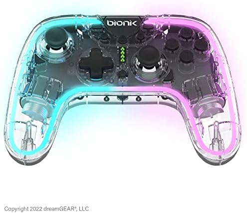 BIONIK RGB Wireless Controller for Nintendo Switch & PC Games ...