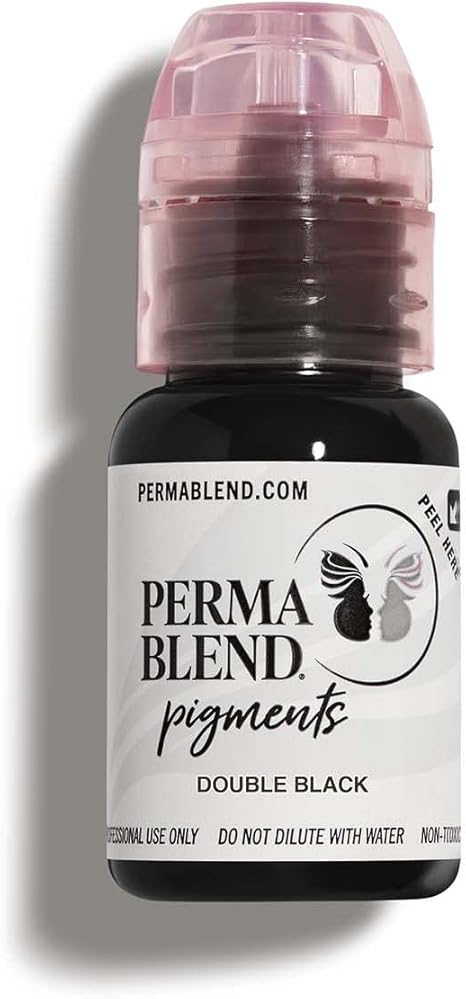 Amazon.com: Perma Blend - Double Black - Microblading Ink for Permanent ...