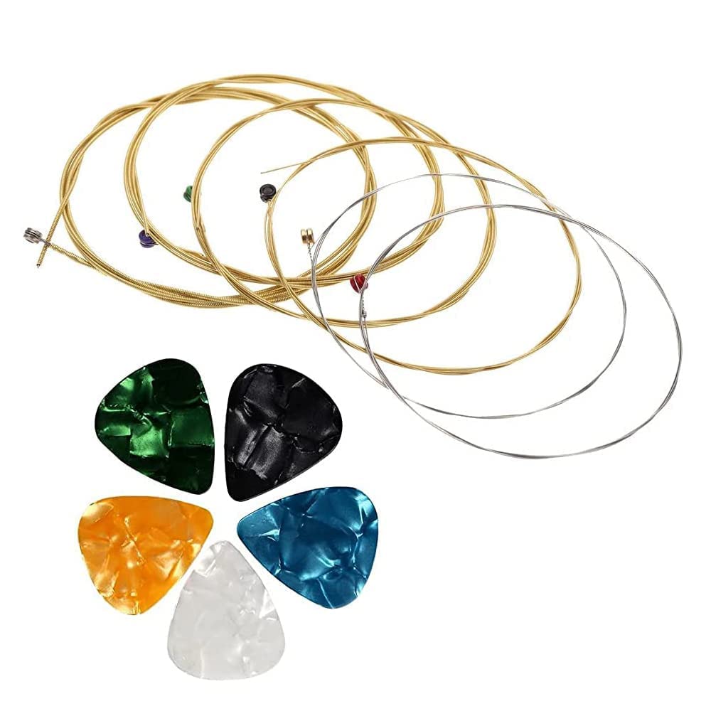 Imaginea® Guitar String Full Set Stainless Steel Guitar String ...