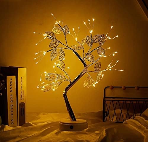 Buy GLOWSERIE 20" Tabletop Tree Light Tree Copper Wire Tree Lights,DIY ...