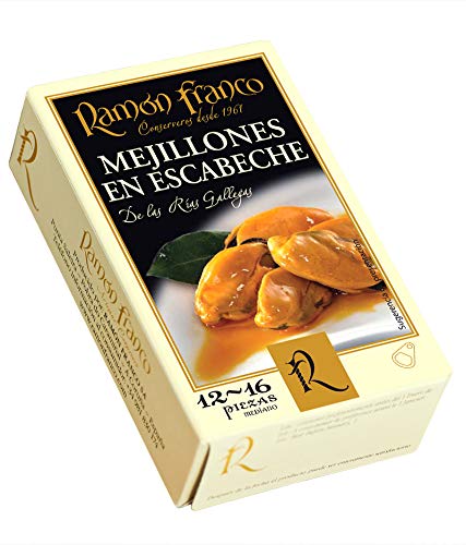 Amazon.com: Ramon Franco Conservas | Mejillones en Escabeche | Galician ...