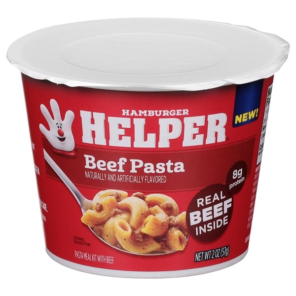 Amazon.com : Hamburger Helper Cups - Beef Pasta - 2 oz : Grocery ...