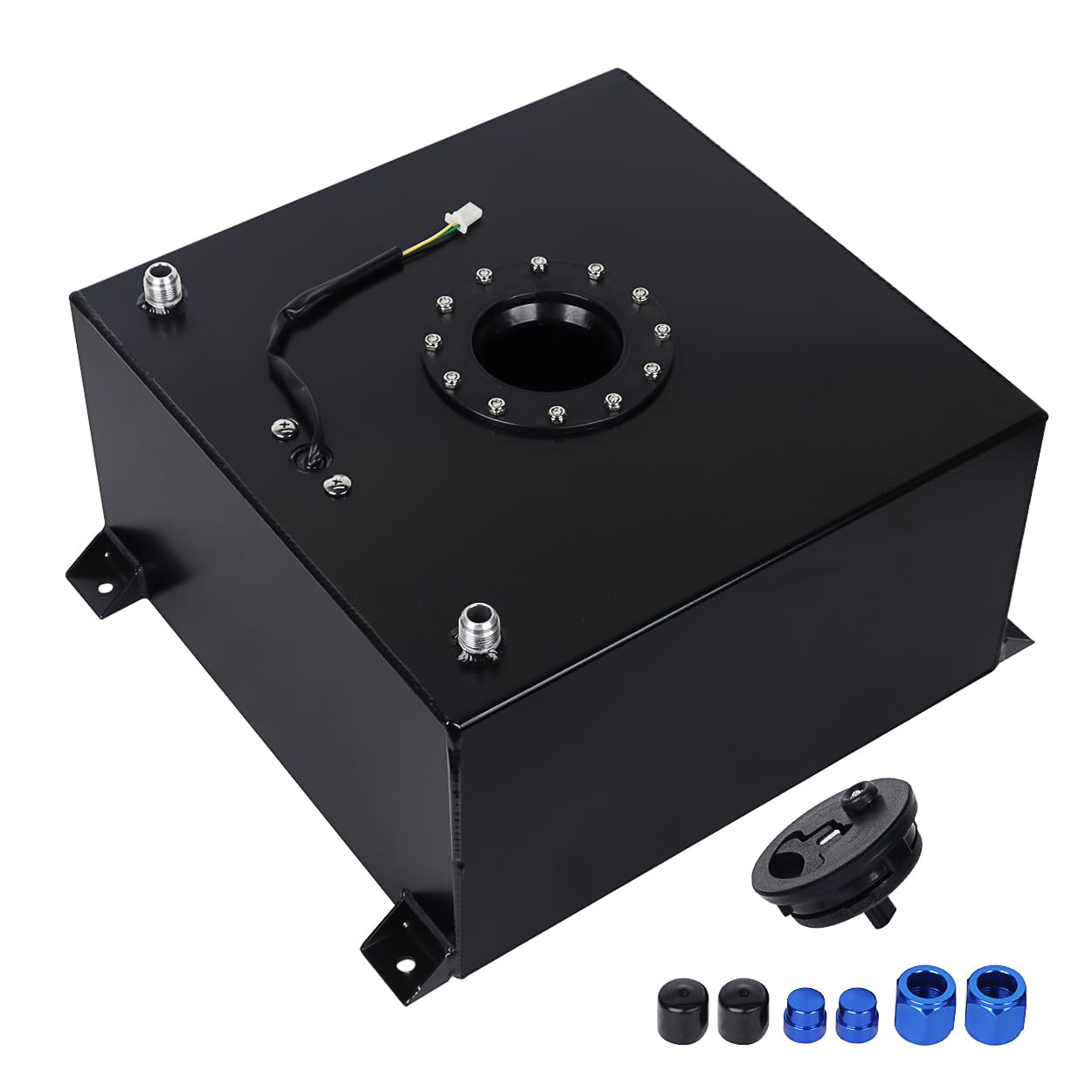 Amazon.com: LokoCar Universal 10 Gallon 40L Fuel Cell Tank with Cap and ...