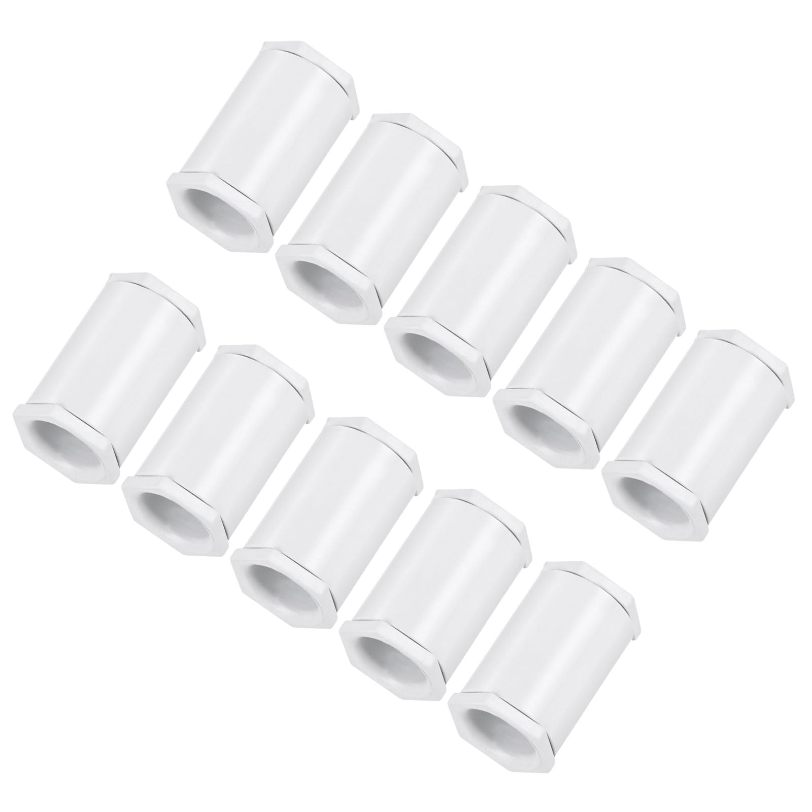 sourcing map 10PCS Conduit Adaptor Double Female PVC Lock Nut for 20mm ...