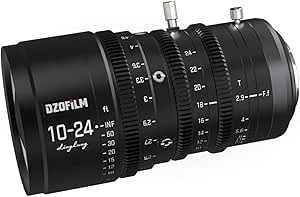 Amazon.com : DZOFILM Linglung 10-24mm T2.9 Parfocal Cine Lens for Micro Four Thirds : Electronics