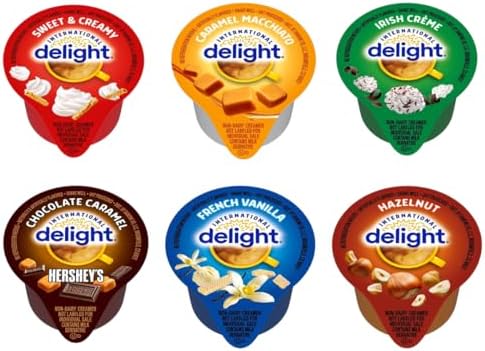 Amazon.com: Coffee Creamer Single Serve Variety Pack, (48ct/ 6 ...