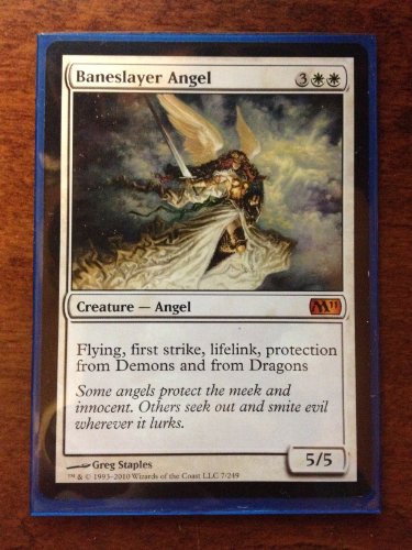 Magic: the Gathering - Baneslayer Angel - Magic 2011 | Amazon price ...