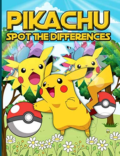 Buy Pikachu Spot The Difference: Stress Pikachu Activity Spot The ...
