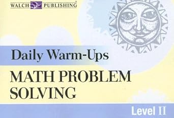Amazon | Daily Warm-Ups: Math Problem Solving Level II (Daily Warm Ups ...
