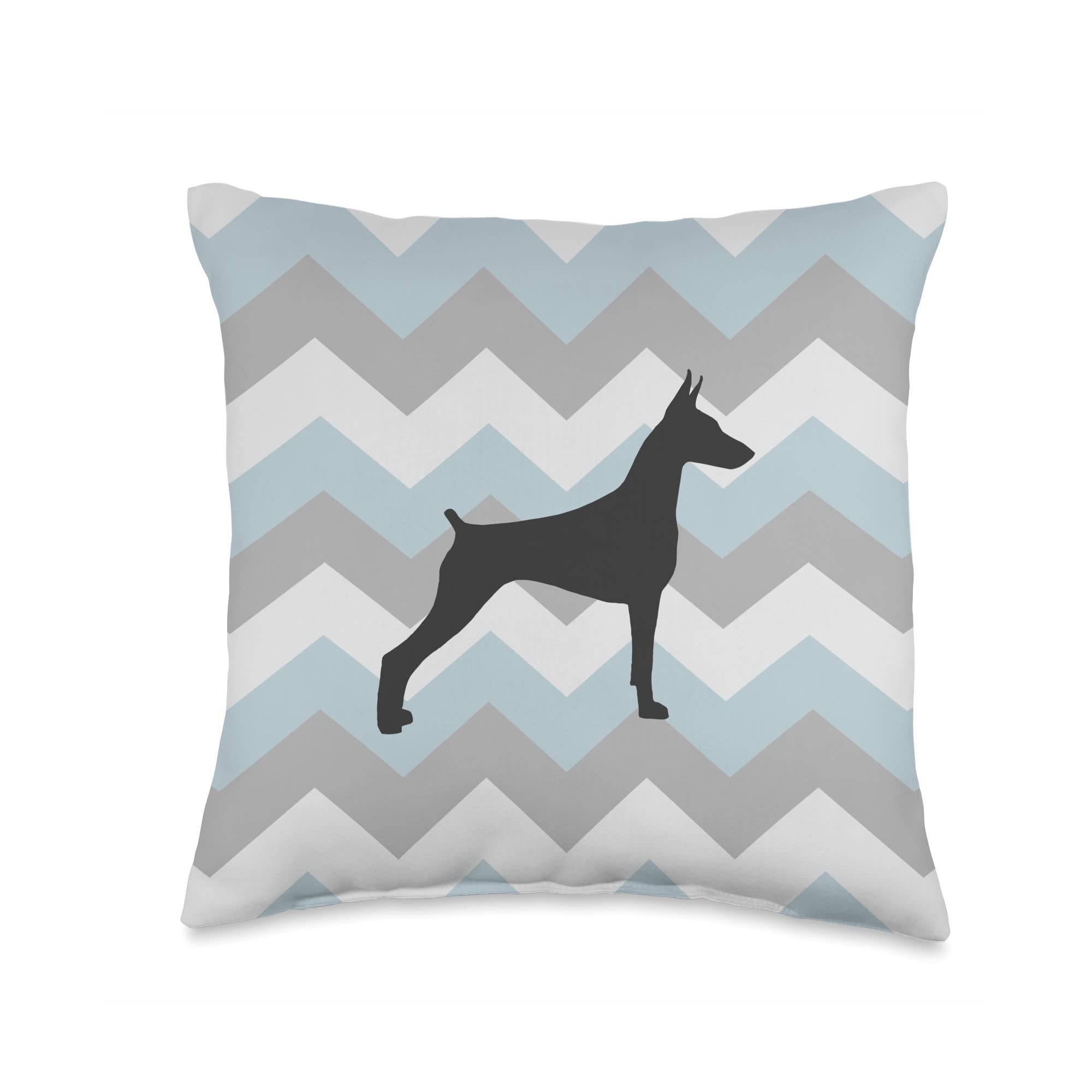 Grey Doberman Pinscher