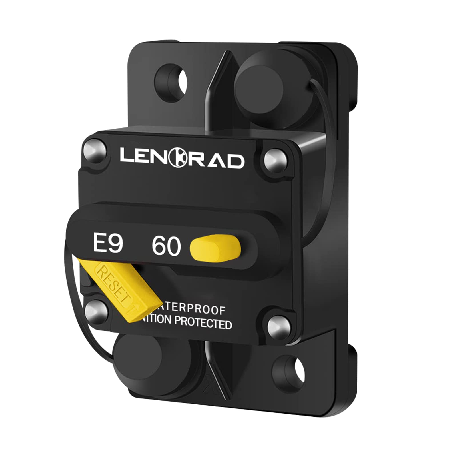 Amazon.com: LENKRAD 60 Amp Marine Boat Circuit Breaker Resettable 60A ...