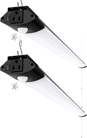 Barrina BS84 Motion Sensor LED Shop Light for Workshop 4FT, Garage ...
