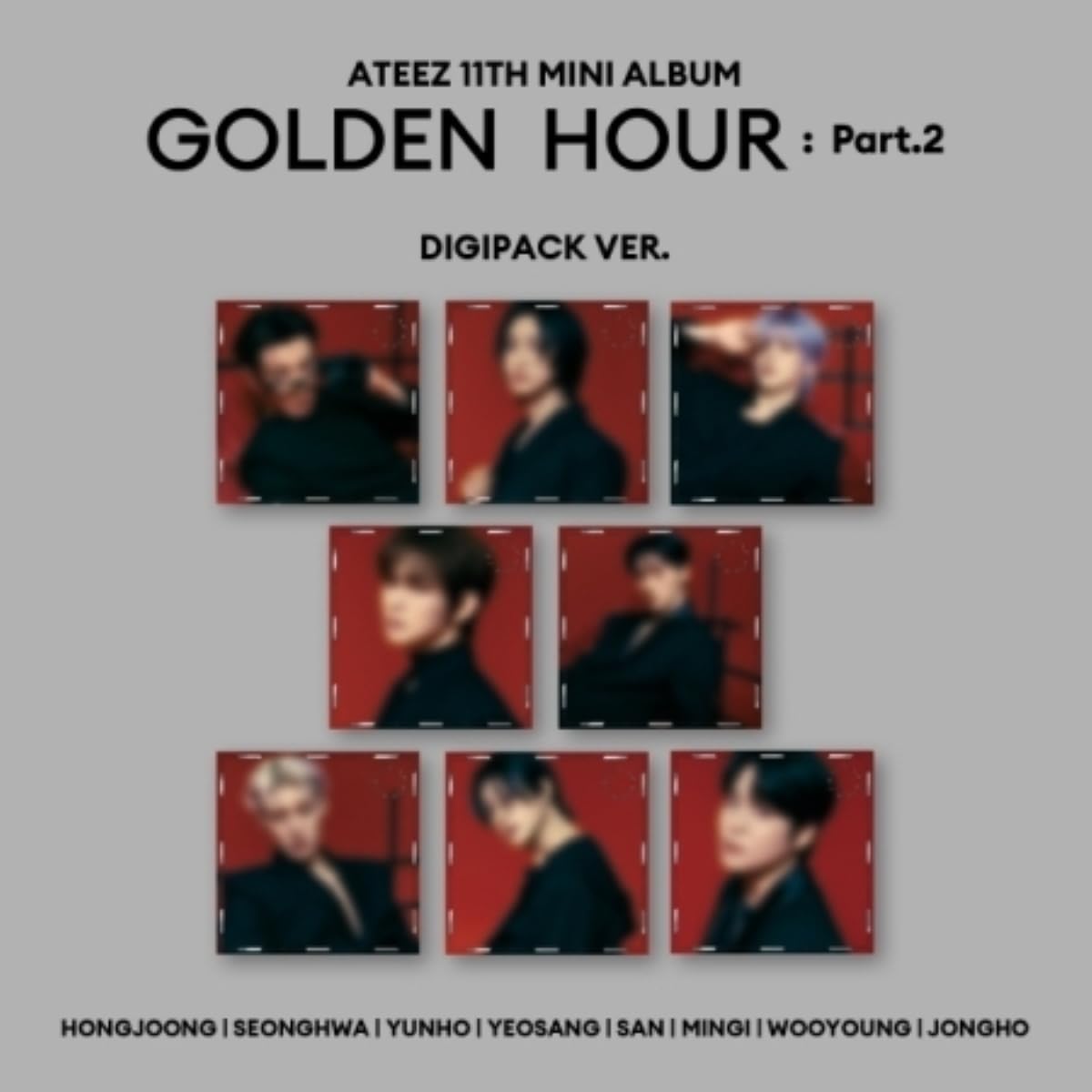 ATEEZ, ATEEZ, ATEEZ - ATEEZ GOLDEN HOUR PART 2. DIGIPACK WOOYOUNG VER ...