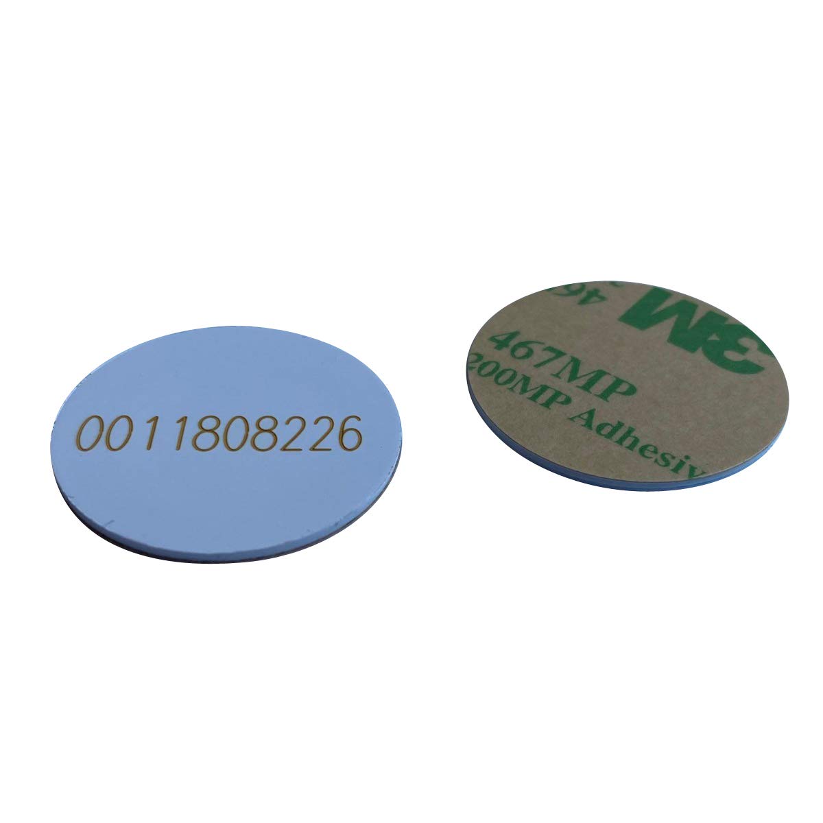 YARONGTECH 125 Khz RFID Sticker,PVC Material 1Mm Thick Id Coin Key Fobs ...