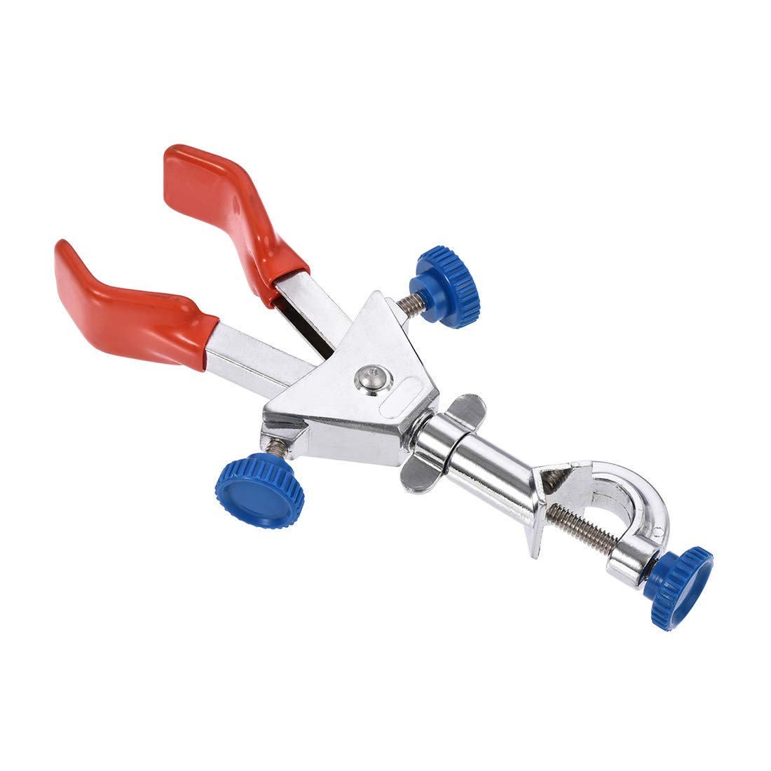 Buy uxcell Labs Burette Clamp 2 Prongs 360 Degree Swivel Head Dual ...