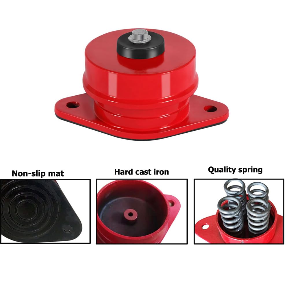 Heavy Duty Spring Vibration Isolators (ZD-3) - 4 Pack For Machinery ...