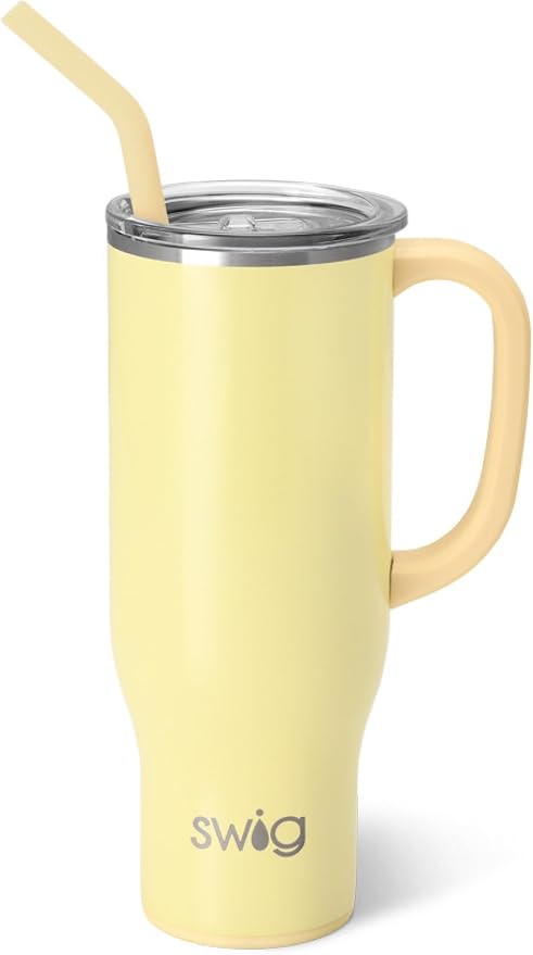 Amazon.com: Swig Life 30oz Mega Mug, 30 oz Tumbler with Handle and ...