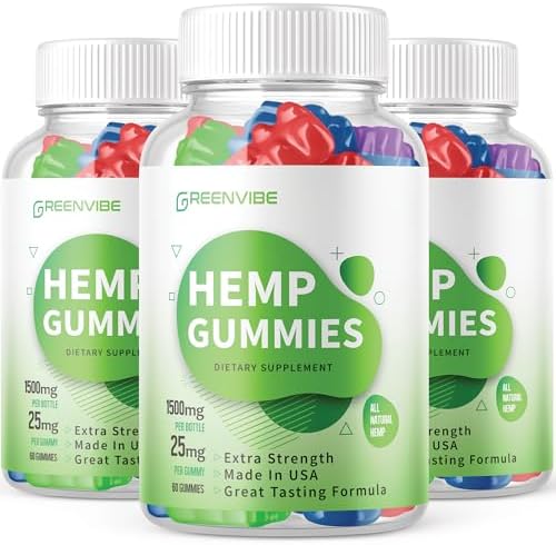 Amazon.com: (3 Pack) Greenvibe Gummies - Green Vibe Gummies Official ...