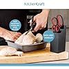 KitchenCraft Kitchen Scissors Set with Block, Multi Purpose Shears 4 ...