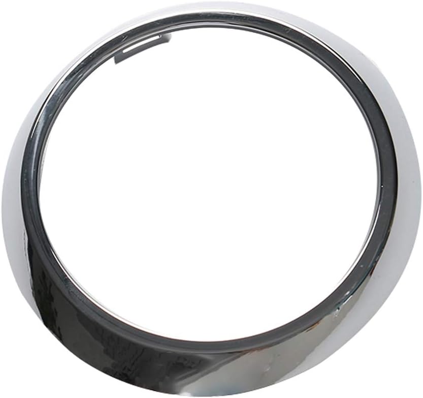 Amazon.com: CNUPSM Front Bumper Fog Light Chromed Bezel Cover LH ...