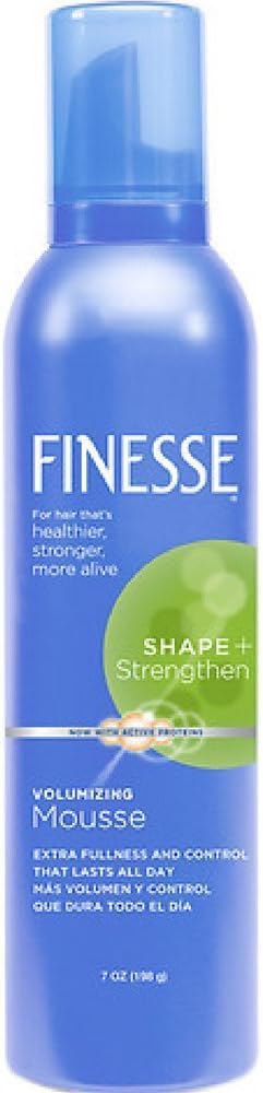 Amazon.com: Finesse Self Adjusting Volumizing Mousse for Unisex, 7 ...