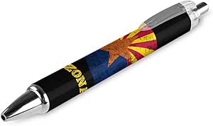 Amazon.com: Flag of Arizona Map Printed Retractable Ballpoint Pen Blue ...