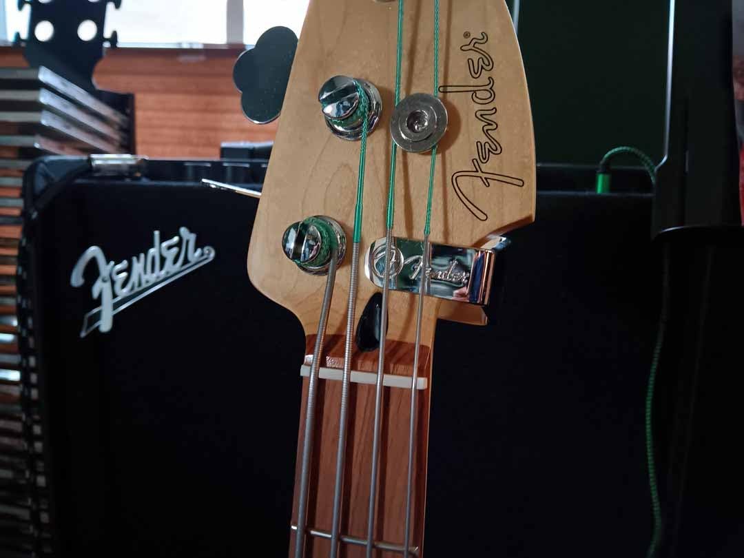 $6/mo - Finance Fender Fatfinger Guitar, Nickel | Buy Now, Pay Later