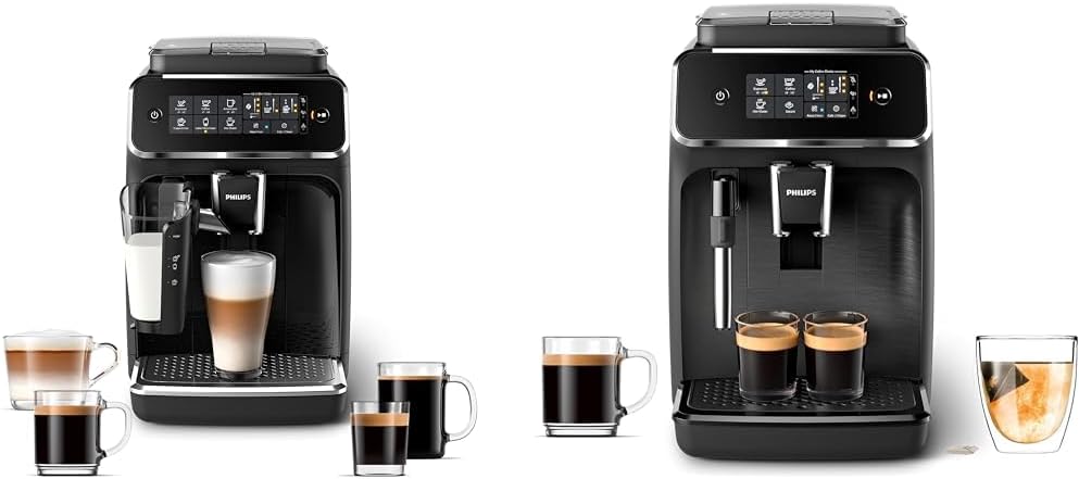 Amazon.com: Philips 3200 Series Fully Automatic Espresso Machine w/LatteGo & PHILIPS 2200 Series ...
