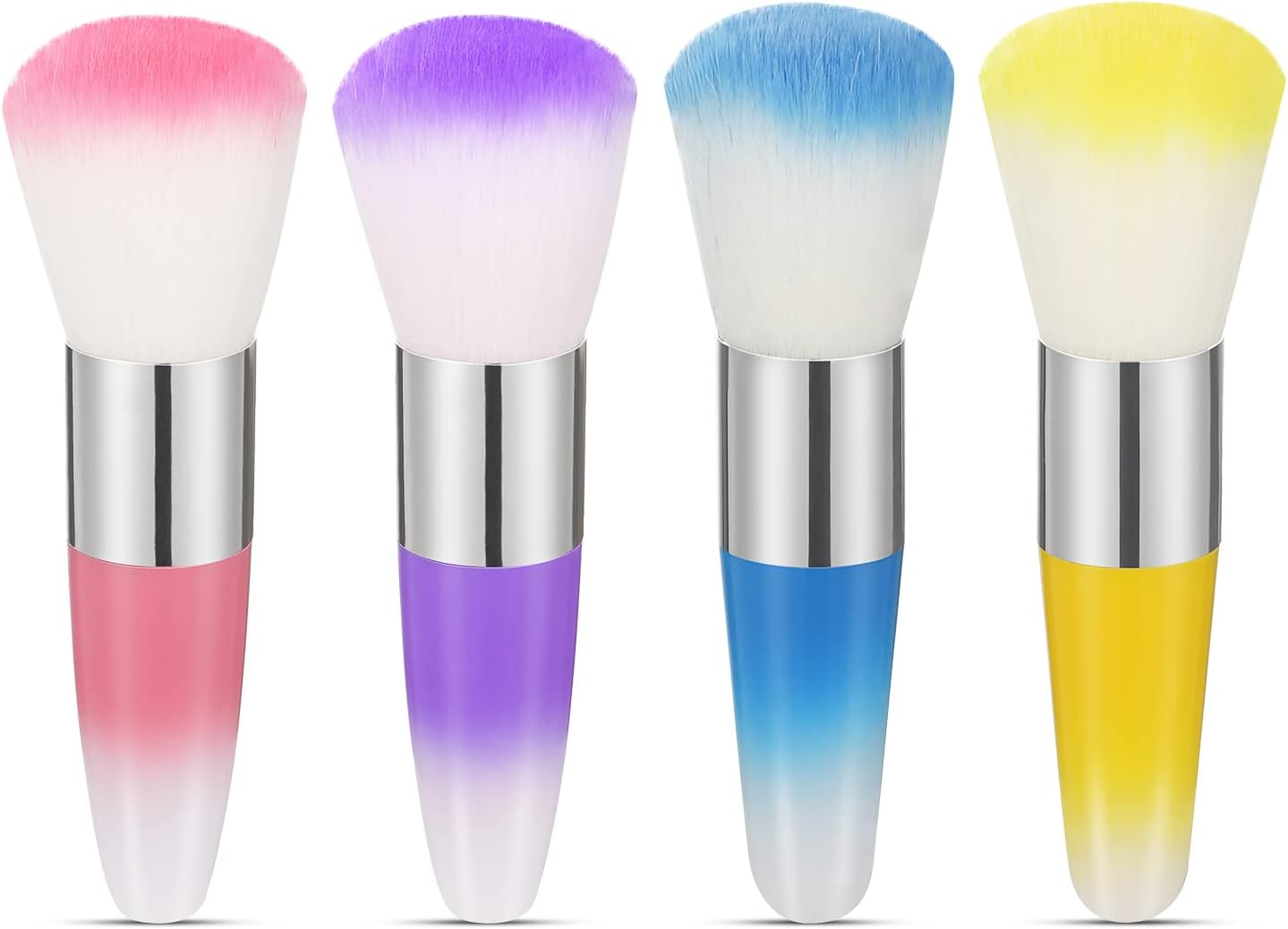 Amazon.com : HYWWPFLAY 2Pcs Nail Dust Brush Acrylic Brush Cleaner Nail ...