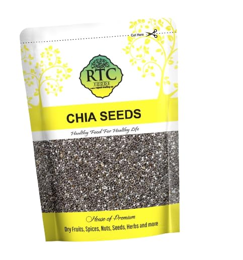 RTC FOODS Chia Seeds Selected food (400gm) - Raw Chia Seeds | Organic ...